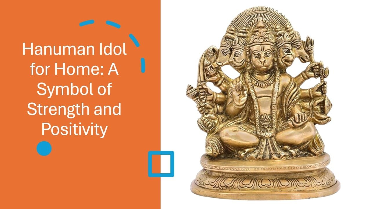 Hanuman Idol for Home: A Symbol of Strength and Positivity - हनुमान चालीसा